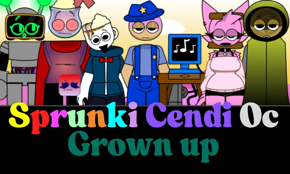 Sprunki Cendi OC Grown Up Remastered | Play Online For Free
