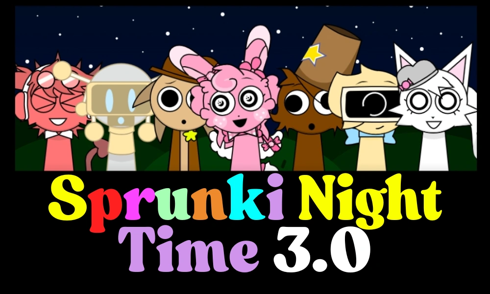 Sprunki Night Time 3.0 | Play Mod Online For Free