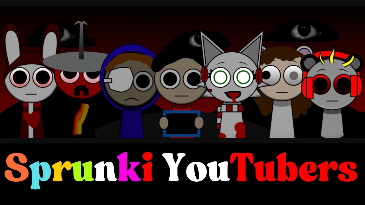 Sprunki YouTubers | Play Game Online For Free