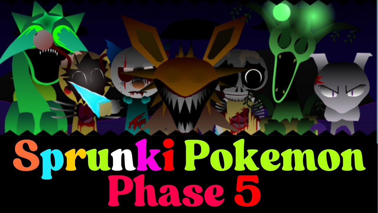 Sprunki Pokemon Phase 5 | Play Online Without Download
