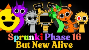 Sprunki Phase 16 But New Alive | Play Now