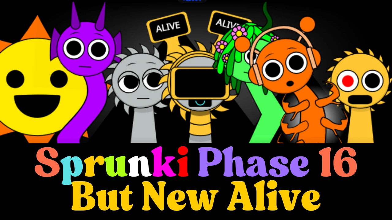Sprunki Phase 16 But New Alive | Play Now