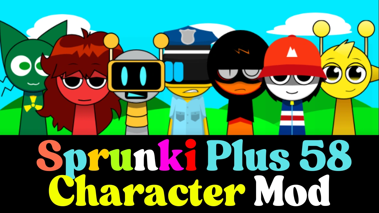 Sprunki Plus 58 Characters | Play Online For Free