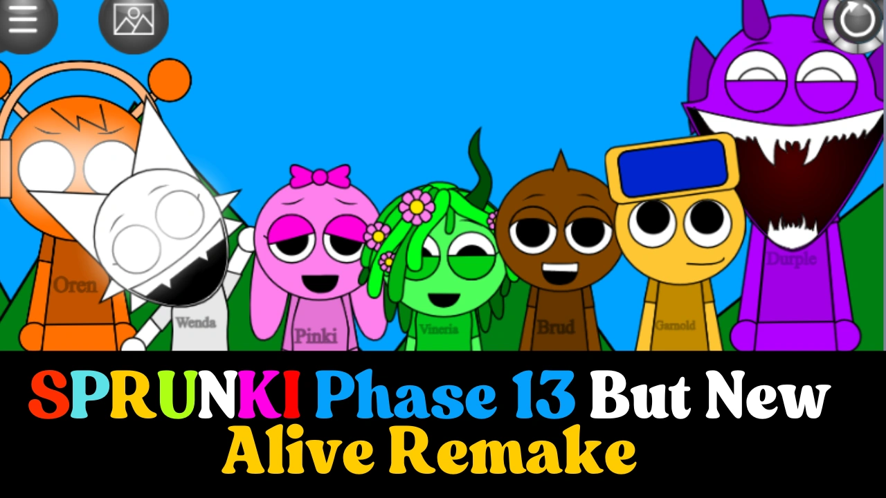 Sprunki Phase 13 But New Alive Remake | Play Online