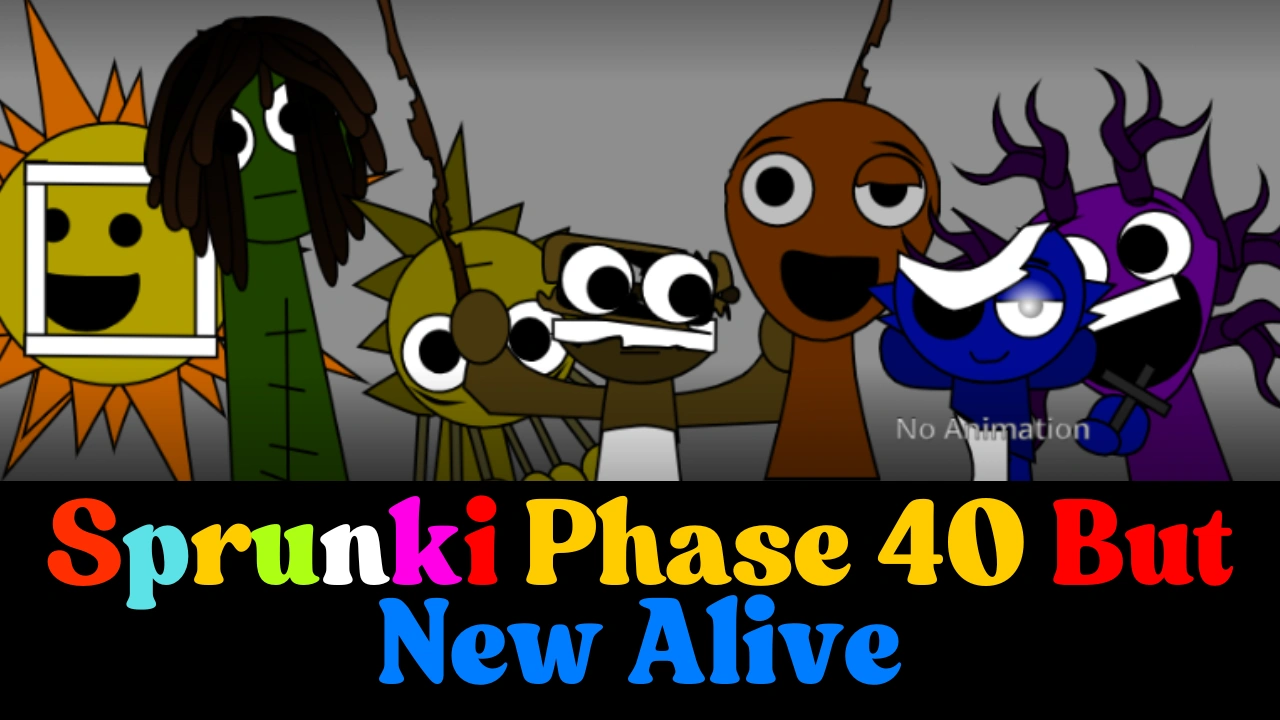 Sprunki Phase 40 But New Alive | Play Online