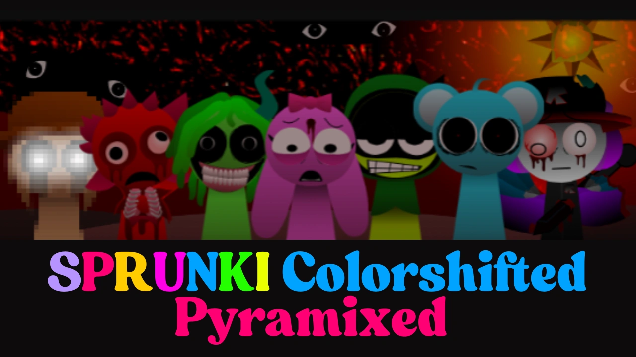 Sprunki Colorshifted Pyramixed