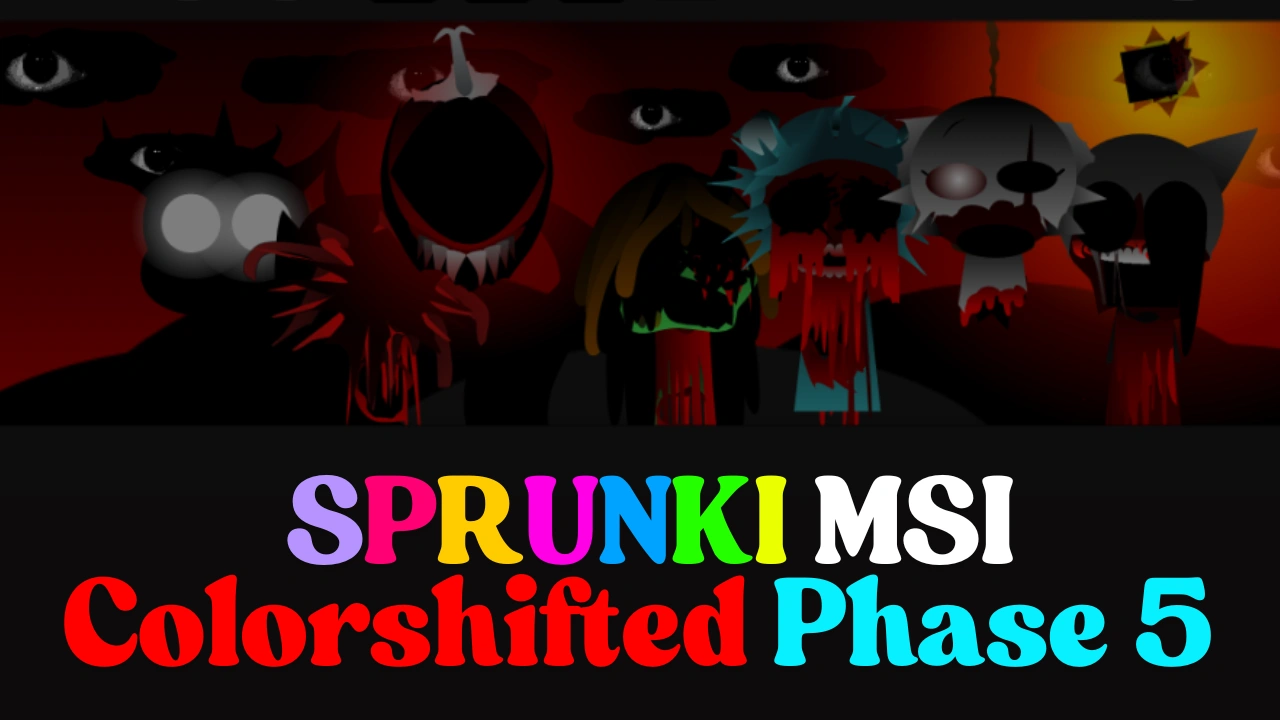 Sprunki MSI Colorshifted Phase 5