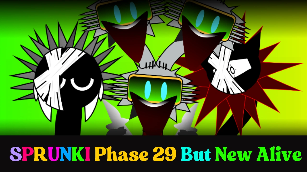Sprunki Phase 29 But New Alive