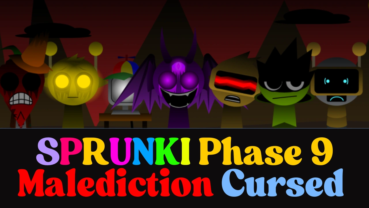 Sprunki Phase 9 Malediction Cursed