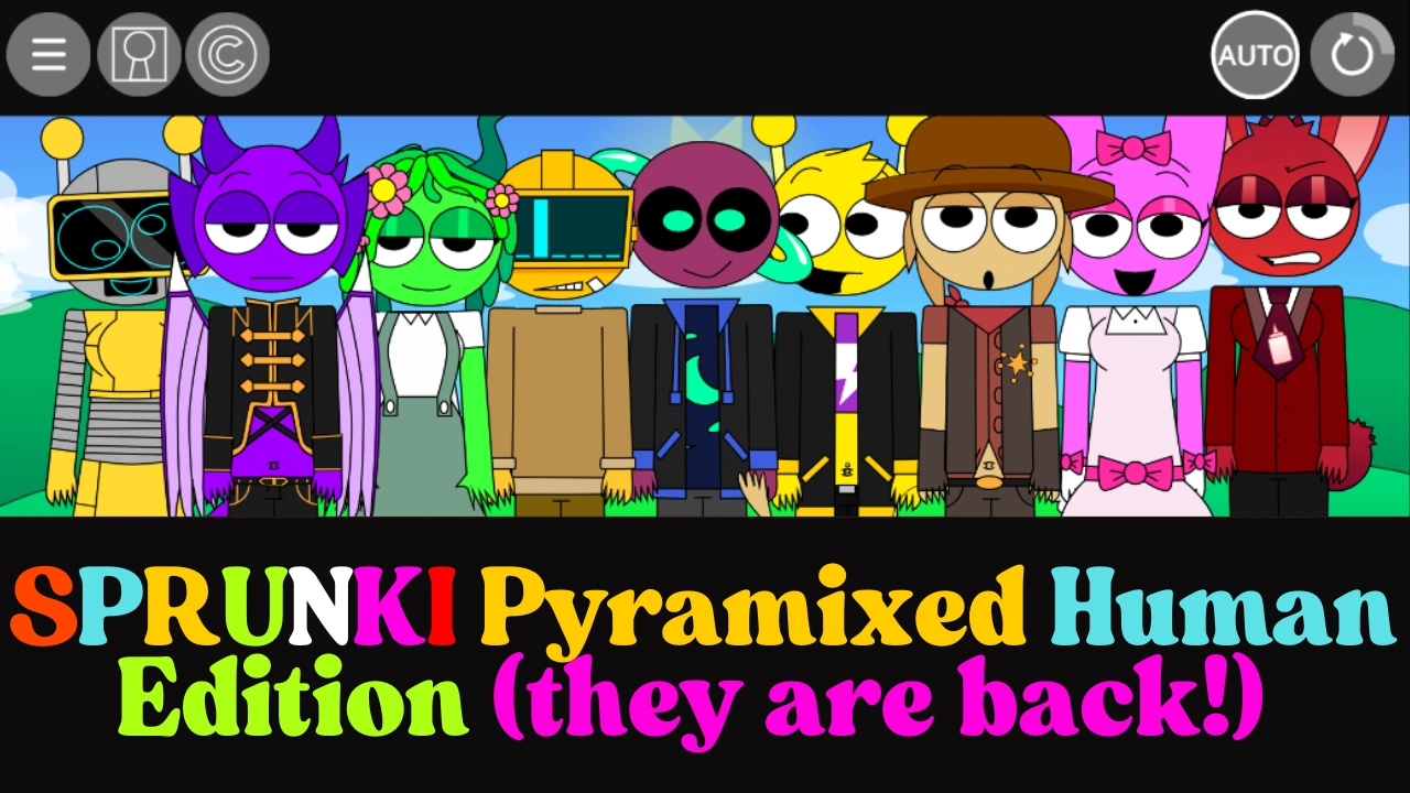 Sprunki Pyramixed Human Edition
