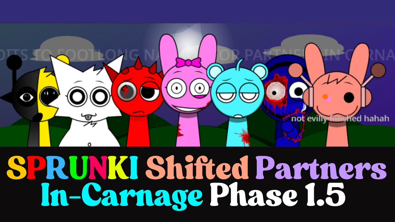 Sprunki Shifted Partners In Carnage Phase 1.5