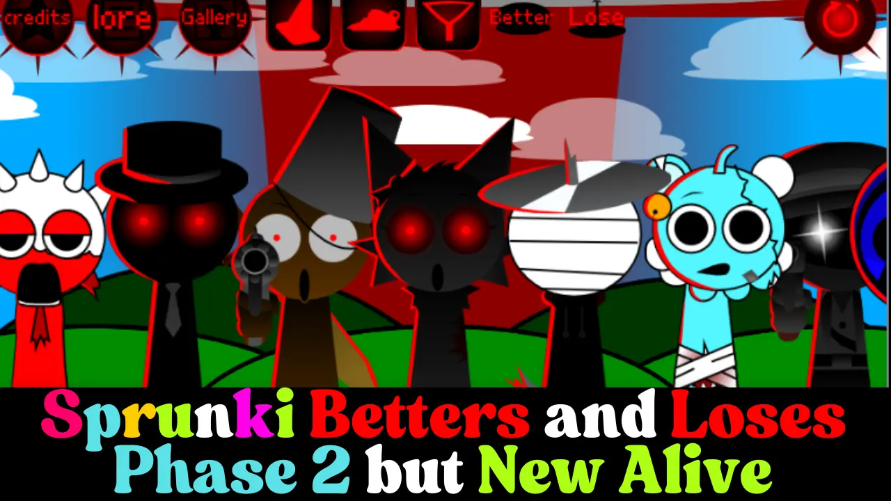 Sprunki Betters And Loses Phase 2 But New Alive