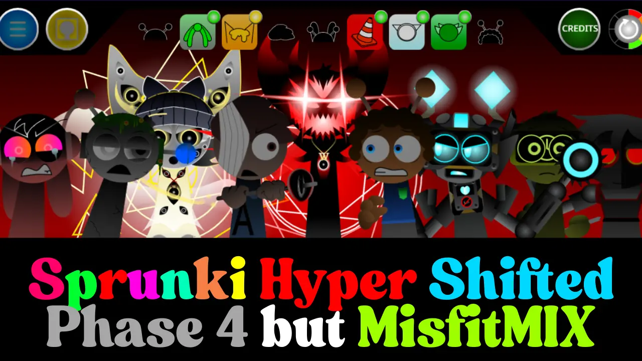 Sprunki Hyper Shifted Phase 4 But MisfitMIX