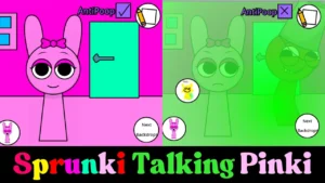 Sprunki Talking Pinki | Play Game Online, Without Download