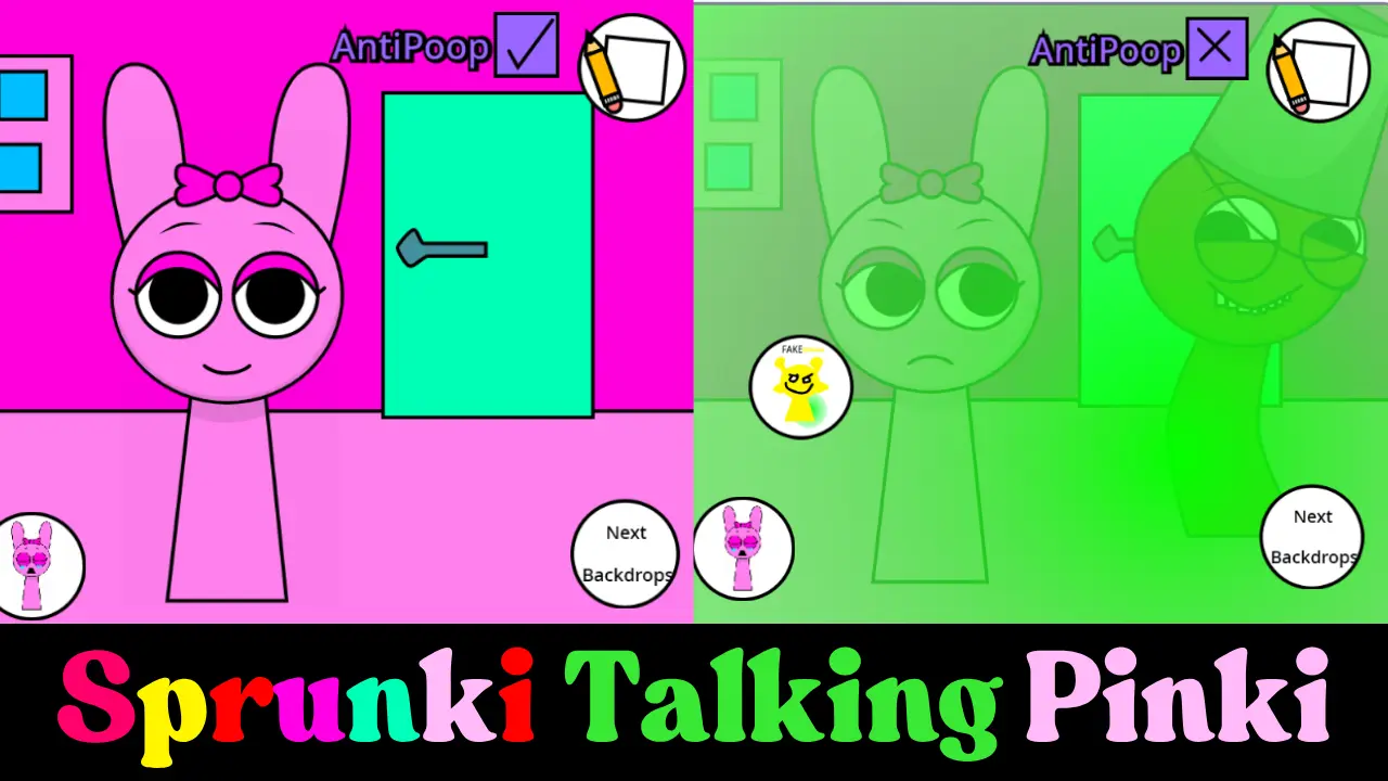 Sprunki Talking Pinki | Play Game Online, Without Download