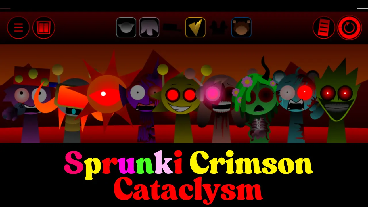 Sprunki Crimson Cataclysm | Play Now