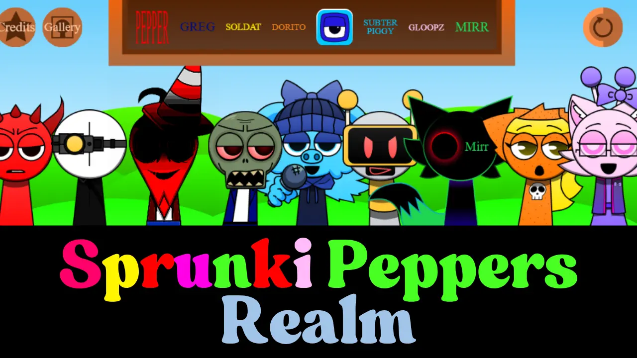 Sprunki Peppers Realm | Play Game Online