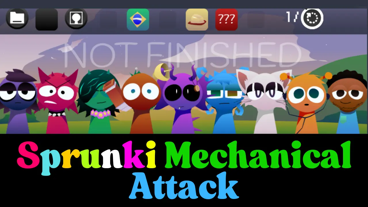 Sprunki Mechanical Attack | Play Here