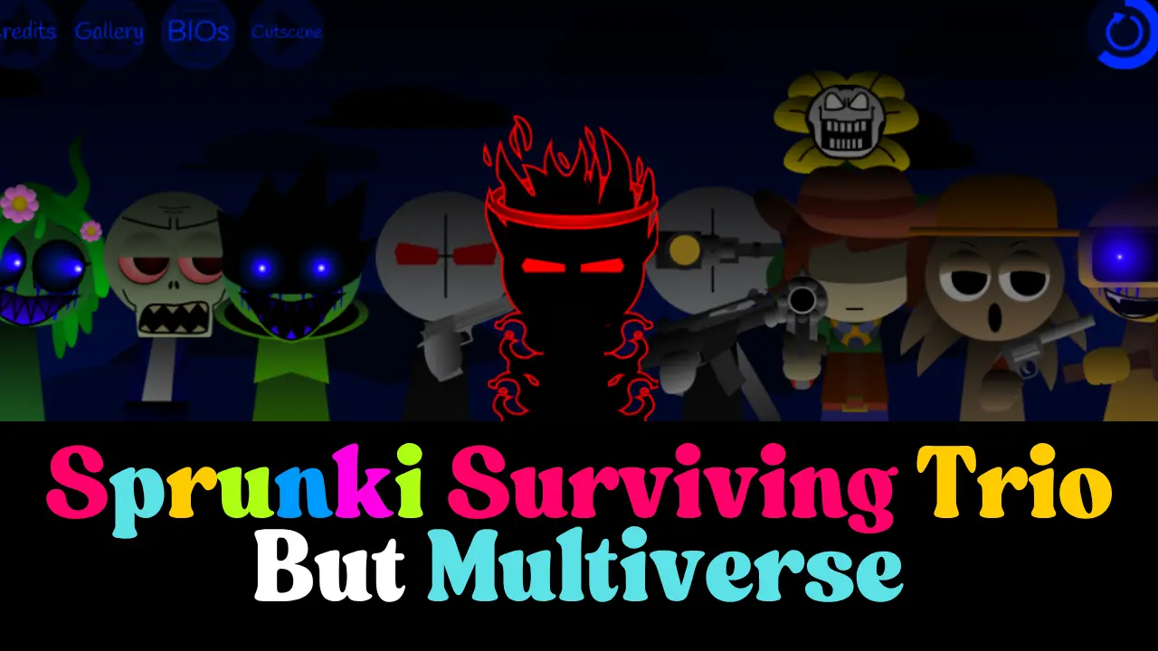 Sprunki Surviving Trio But Multiverse